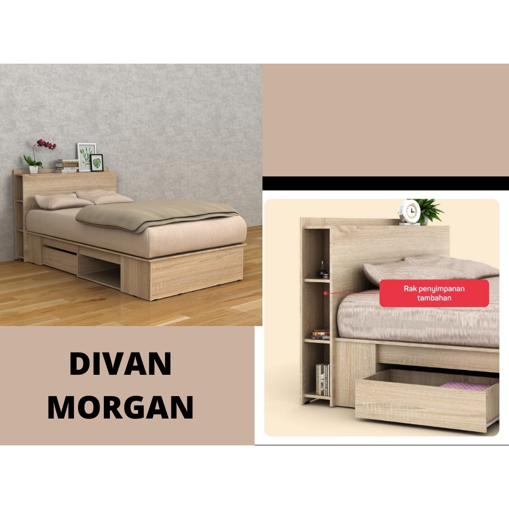 Jual Divan Morgan BD 120 & 160 - Bavarian by Pro Design | Shopee Indonesia