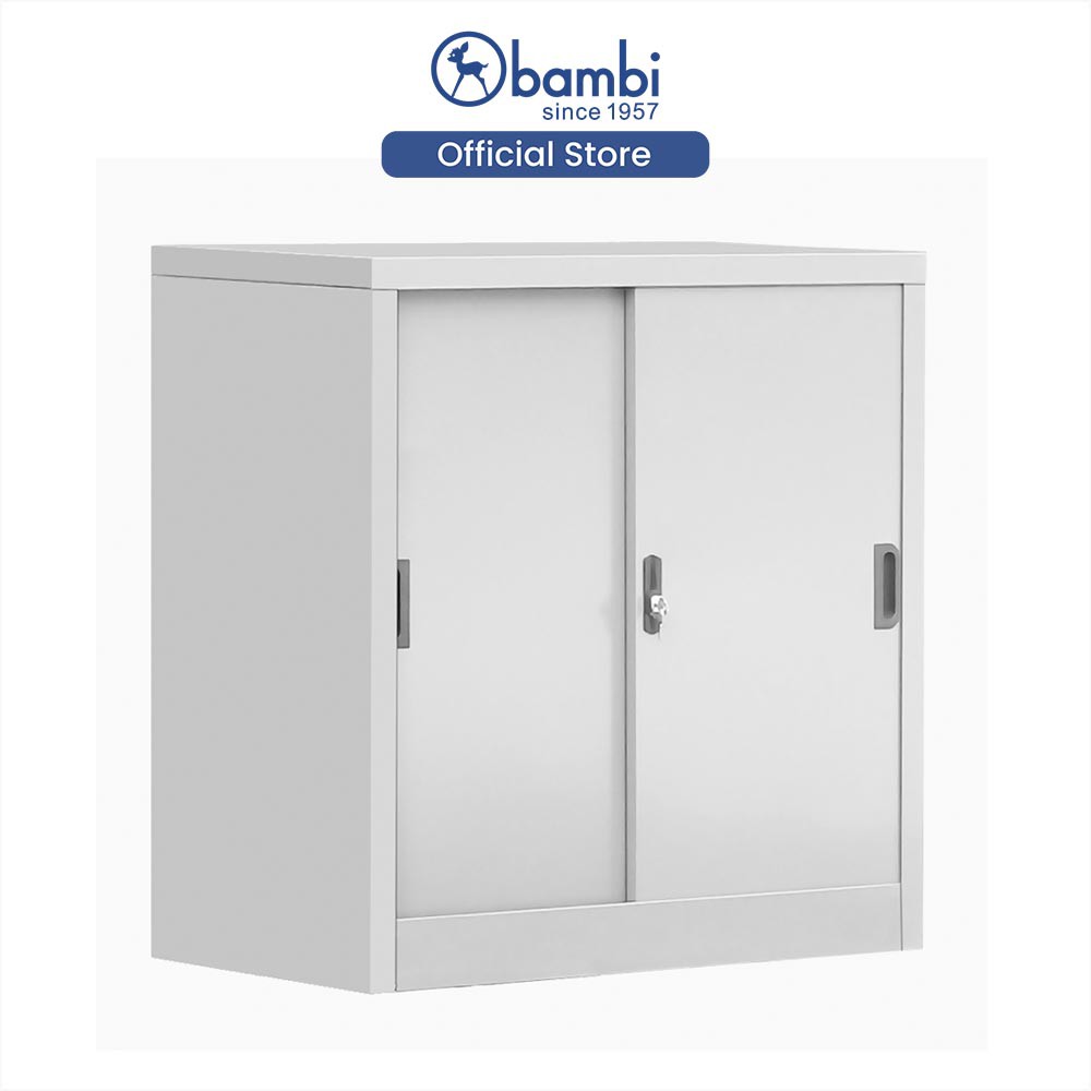 Jual Bambi Lemari Arsip Sliding Door 1 Rak Premium Filing Cabinet kode ...