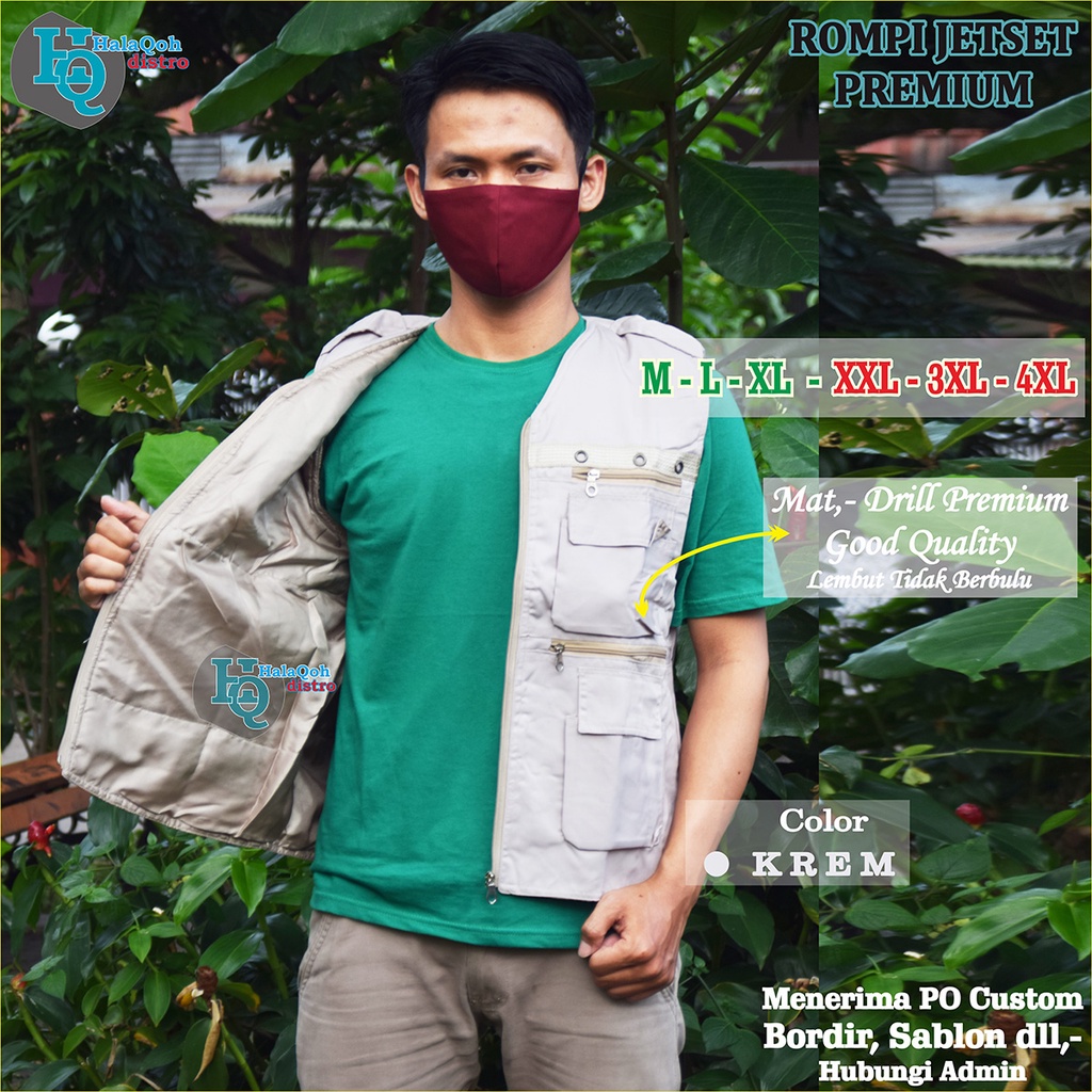 Jual ROMPI ORGANISASI WARNA HIJAU ARMY | ROMPI CASUAL PRIA WANITA ...