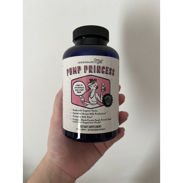 Jual Legendary Milk Pump Princess/ ASI BOOSTER (1/3 Botol dari 180 kapsul) | Shopee Indonesia