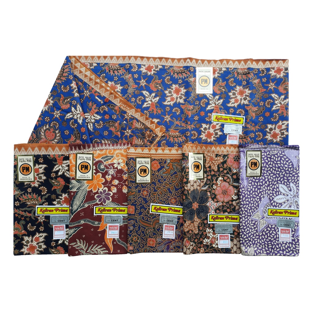 Jual Kain Panjang Batik PM Pulau Mas Cap Cent Original Samping Kebat Sewek Tapih Kain Jarik ...