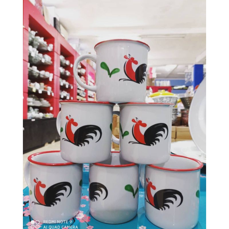 Jual MUG Ayam KOPIN Keramik ukuran 9 | Shopee Indonesia