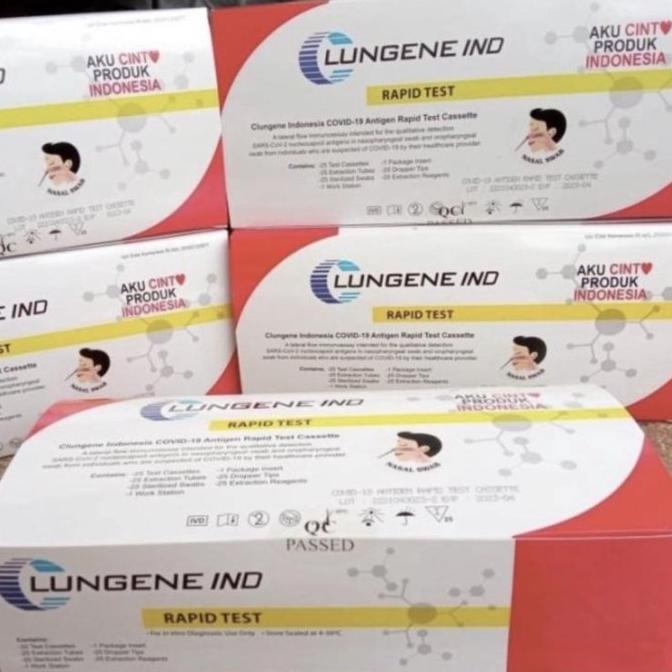 Jual Original Alat Swab Test Antigen Rapid Per-Box. Bisa Test Sendiri ...
