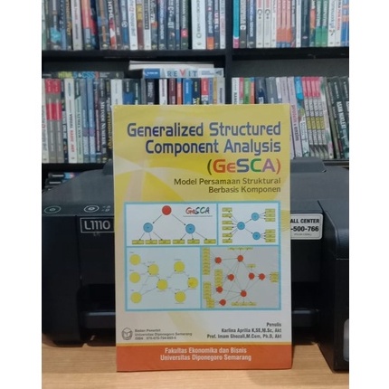 Jual Buku Generalized Structured Component Analysis (GeSCA) : model persamaan struktural ...