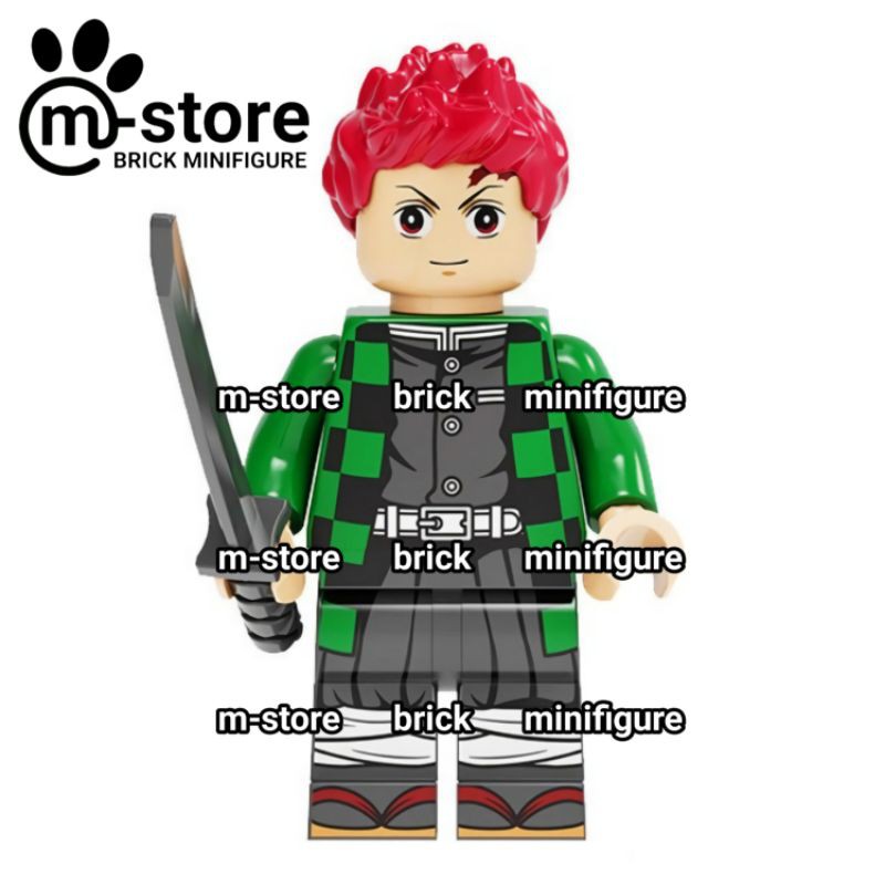Jual lego demon slayer kimetsu no yaiba tanjiro kamado brick minifigure ...