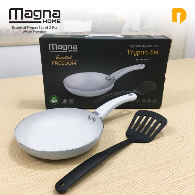 Jual Fry Pan Set Merah Putih Magna | Shopee Indonesia