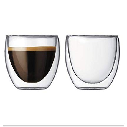 Jual Gelas double layer dinding anti panas insulated cup 250 ml | Shopee Indonesia