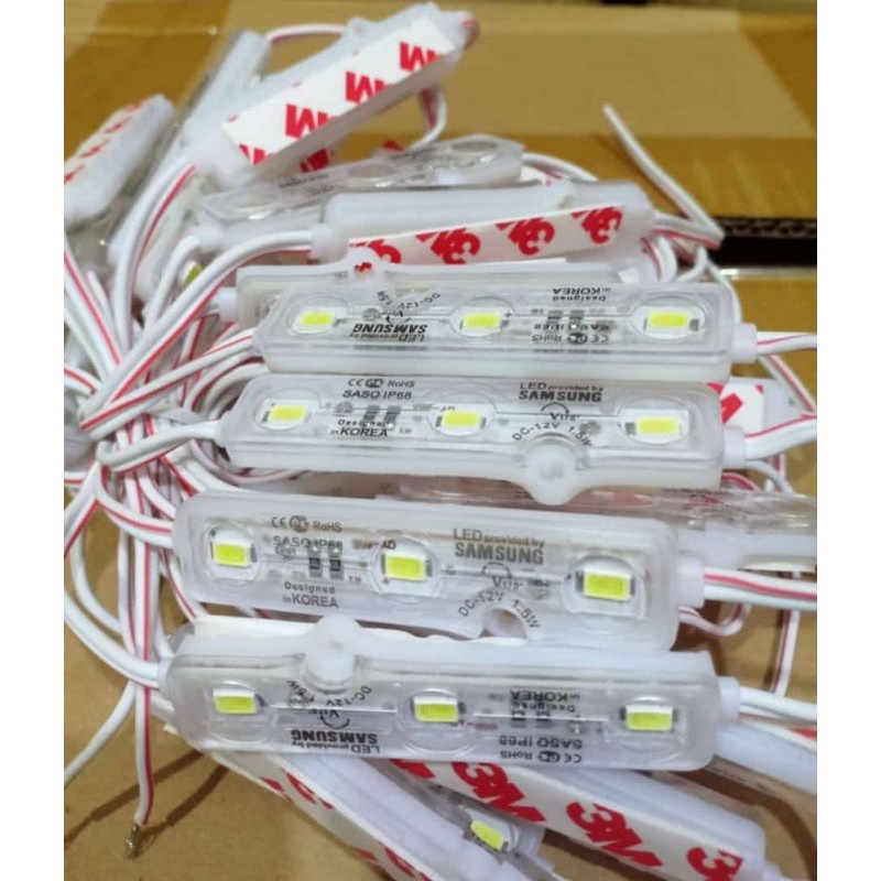 Jual LED Samsung saso 5630 putih transparan DC-12V | Shopee Indonesia