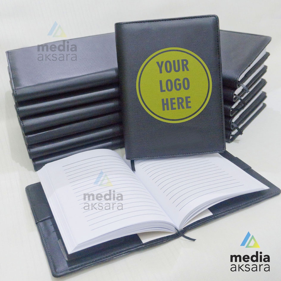 Jual Agenda Customized Cover Kulit - Menggunakan logo/nama perusahaan ...