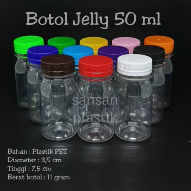 Jual Botol 50 ml / Botol plastik 50ml / Botol zam ZAM | Shopee Indonesia