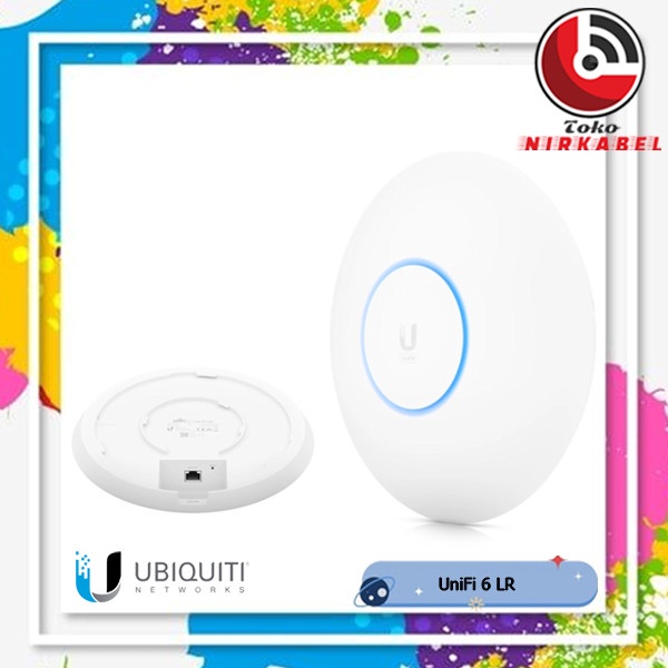 Jual Ubiquiti U6-LR UniFi 6 Long-Range Access Point UAP 6 LR ( Tanpa ...