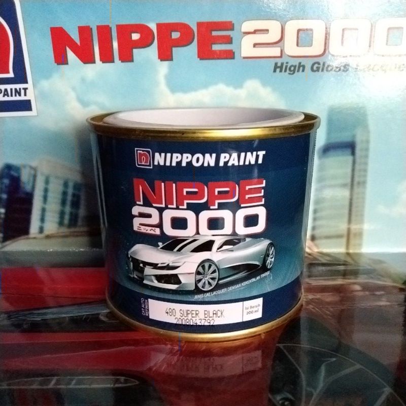 Jual Nippe 480 Super Black / Cat Duco 200cc | Shopee Indonesia