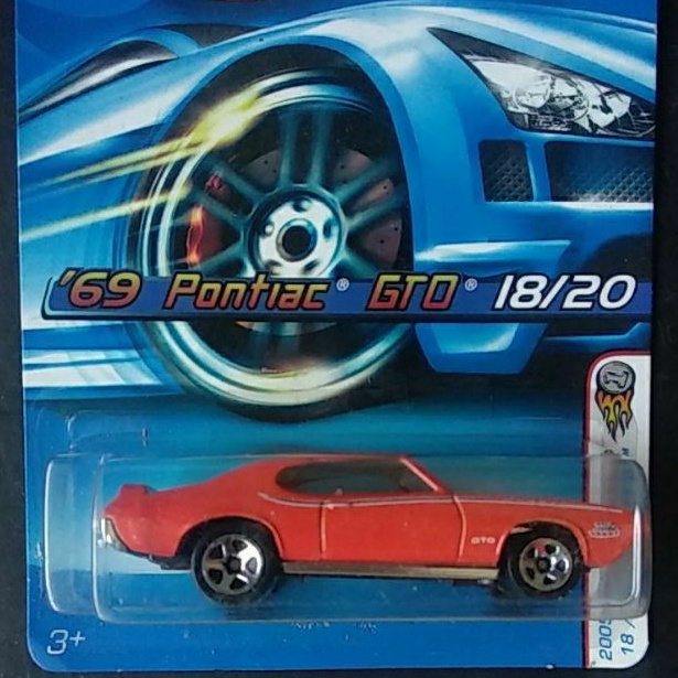 Jual Diecast Hot Wheels 69 Pontiac GTO | Shopee Indonesia