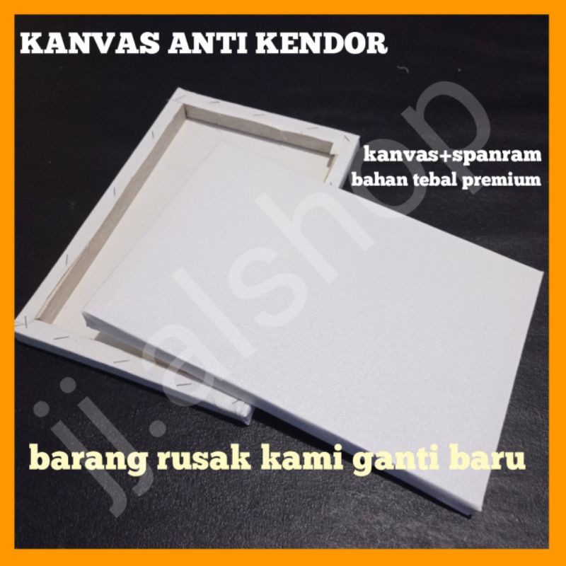 Jual Kanvas lukis kecil ukuran 30x40cm / canvas ukuran 40x30 knvas ...