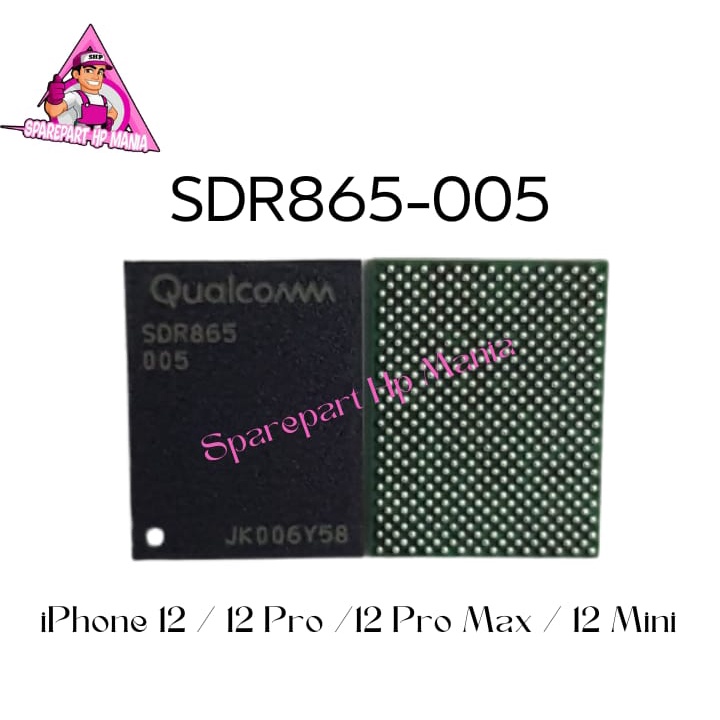 Jual IC BASEBAND SDR865 005 12 PRO MAX MINI ORIGINAL SDR 865 | Shopee ...