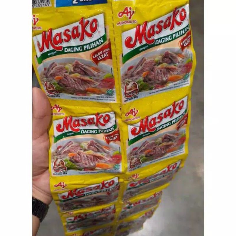 Jual MASAKO SAPI 1 RENCENG (12 SACHET) | Shopee Indonesia