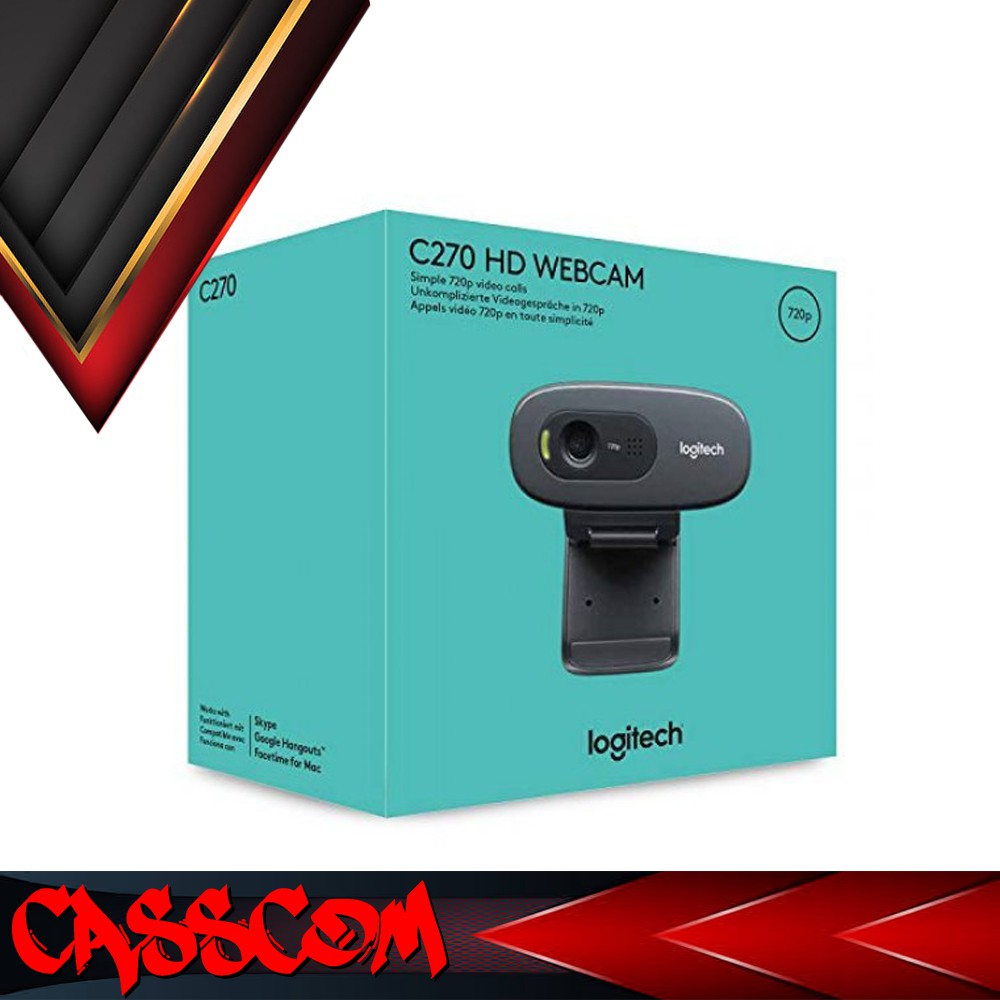 Jual Logitech C270 HD Webcam | Shopee Indonesia