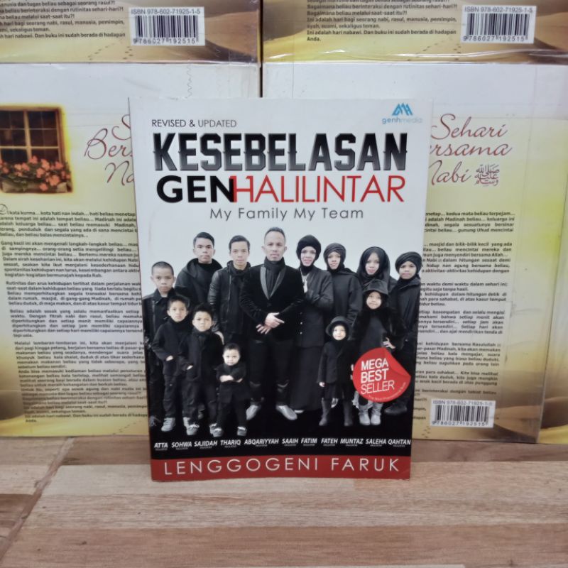 Jual BUKU ORIGINAL - KESEBELASAN GEN HALILINTAR MY FAMILY MY TEAM ...