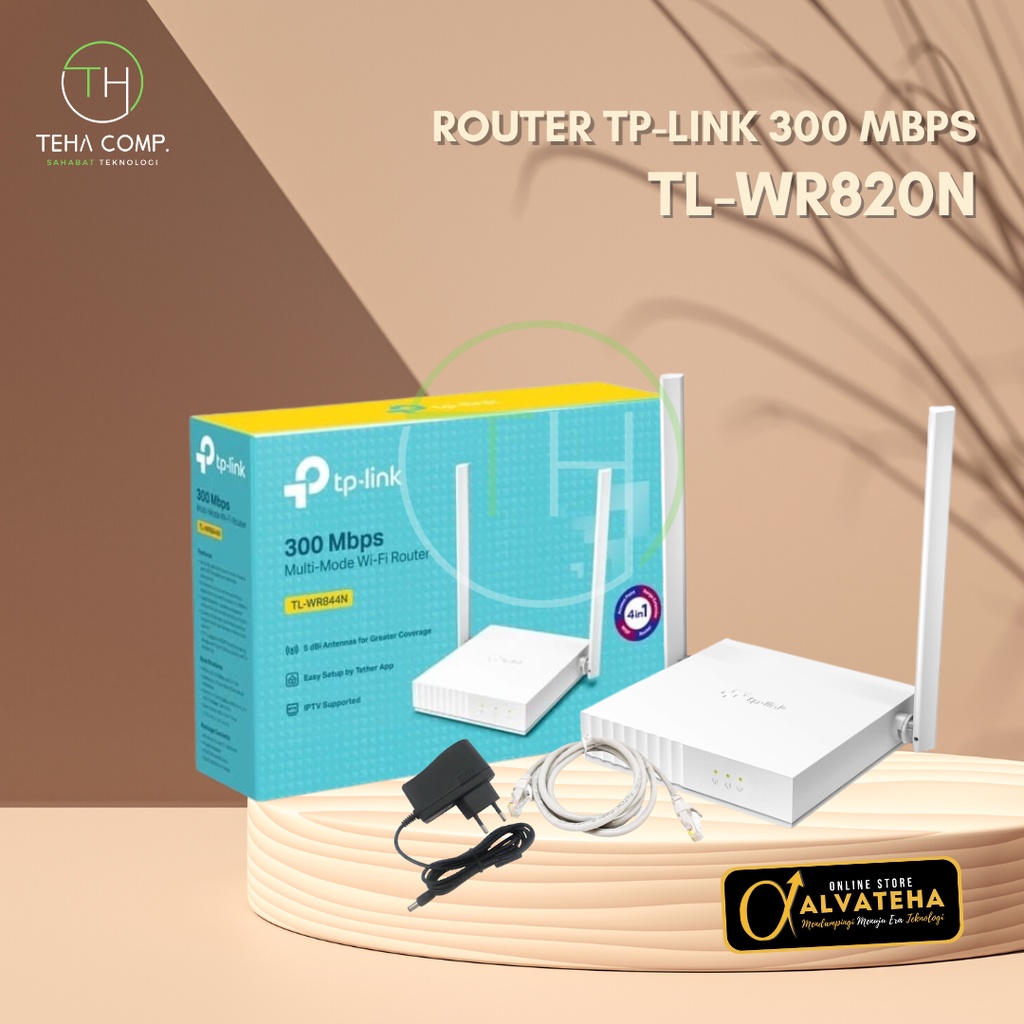 Jual Router Wireless TP LINK WR820N 300Mbps 2 Antena Wifi Extender 3 ...