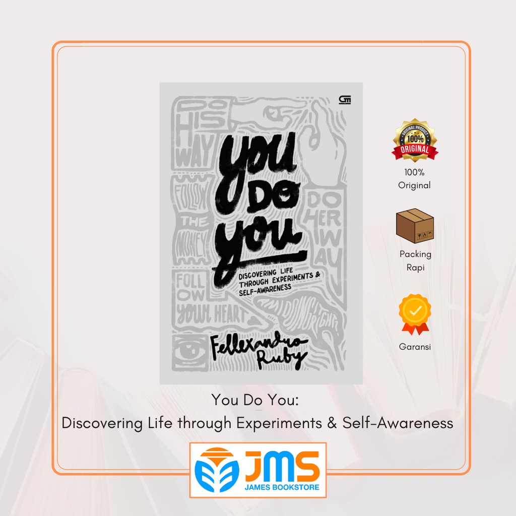 Jual Buku Bacaan You Do You Book Motivasi Hidup Discovering Life ...
