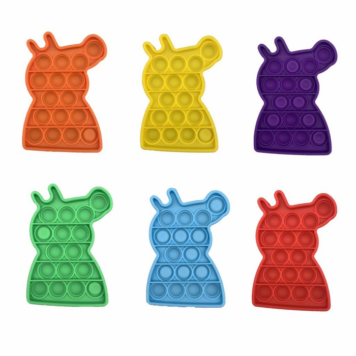 Jual Fidget Pop It - Peppa Pig (Mainan sensory/anti stress/anti anxiety ...