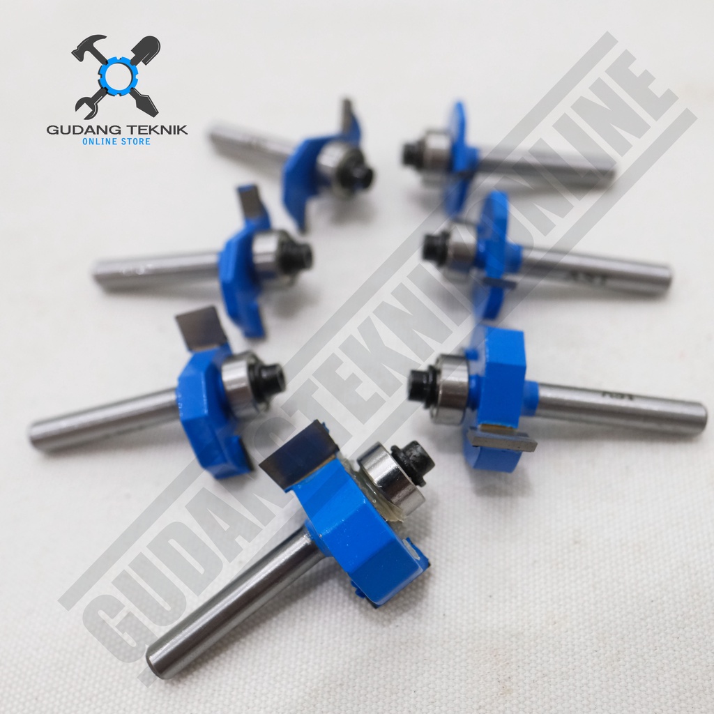 Jual (AST SLOTING BIT) Mata Profil Kayu 1/4" 3 4 5 6 8 10 12 mm AST ...