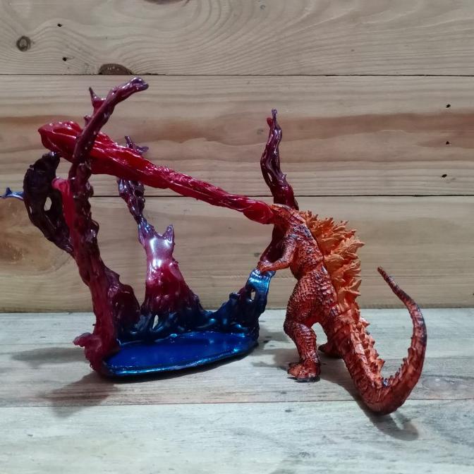 Jual {{{{}}] recast figure burning godzilla atomic beam efek lingkaran ...