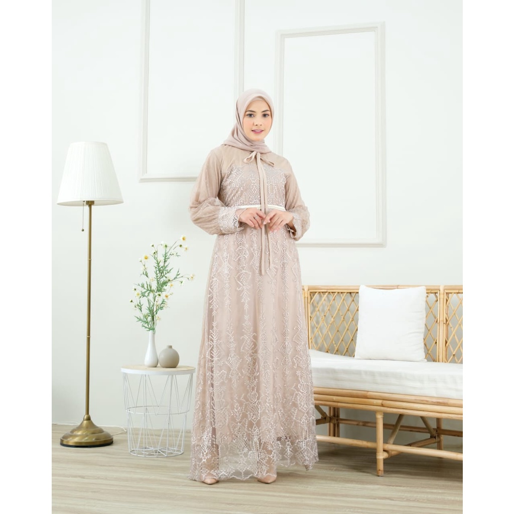 Jual Gamis Safto / Gamis Modern / Gamis wisuda / Gamis lamaran / Gamis ...