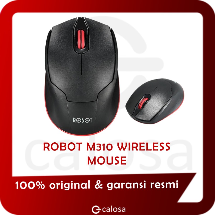 Jual ROBOT M310 Wireless 2.4 GHz Optical Mouse | Shopee Indonesia