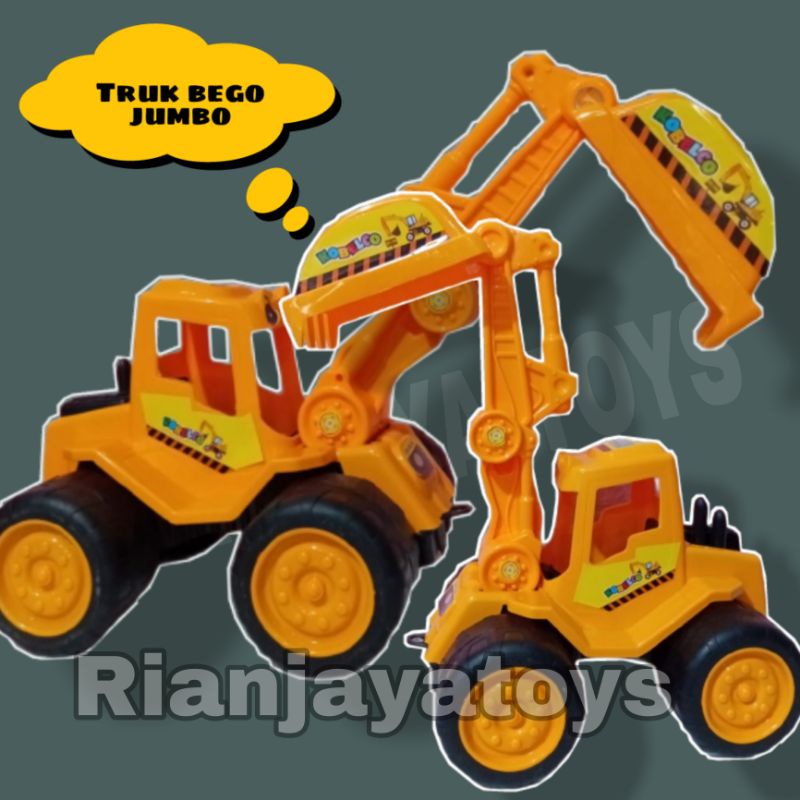 Jual Mainan Anak Mobil Truck Bego Besar/ Truk Bego/ Truk Konstruksi ...