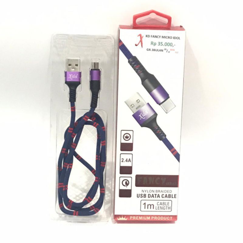 Jual USB Cable IDOL Fancy Series | Shopee Indonesia