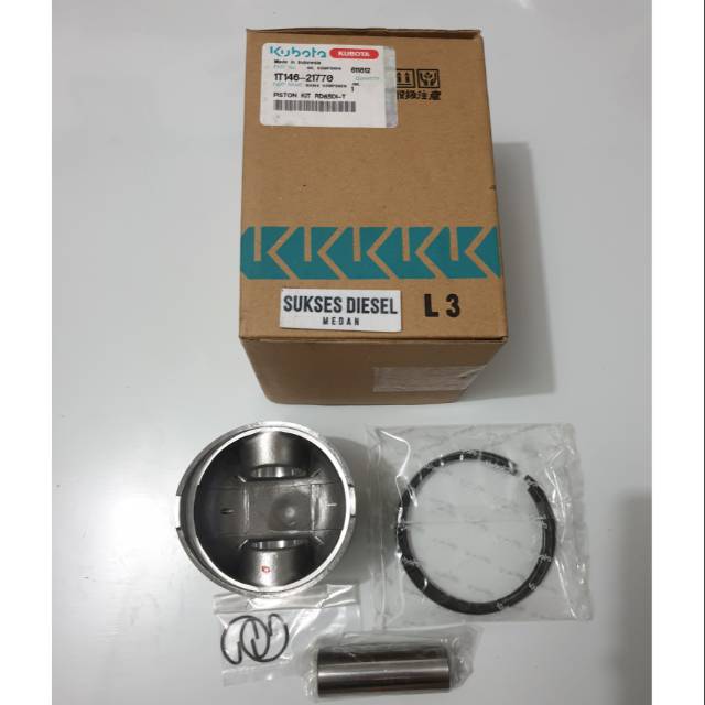 Jual Piston Kit Mesin Kubota RD-85 DI T 86MM RD85DIT Piston Ring Pen Kip Assy Original Asli ...