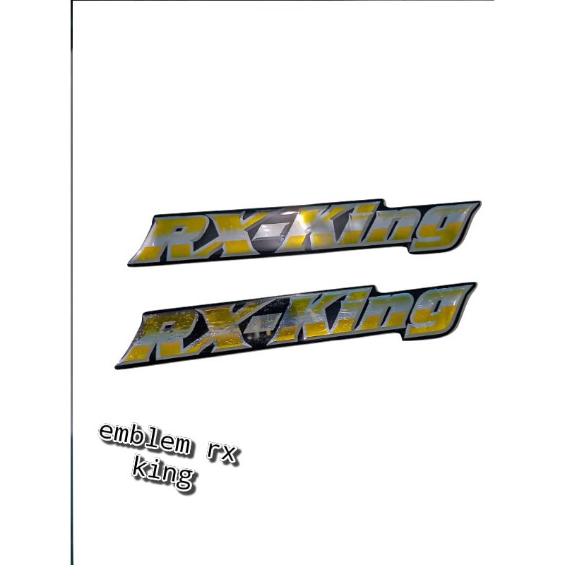 Jual emblem rx king (logo rx king) | Shopee Indonesia