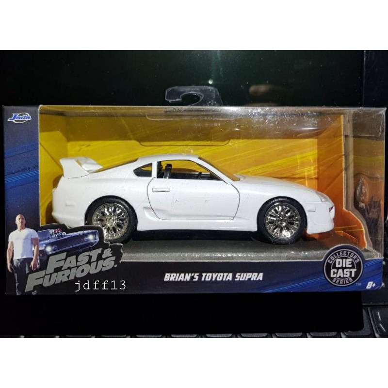 Jual Jada Fast & Furious Brian's Toyota Supra Putih | Shopee Indonesia