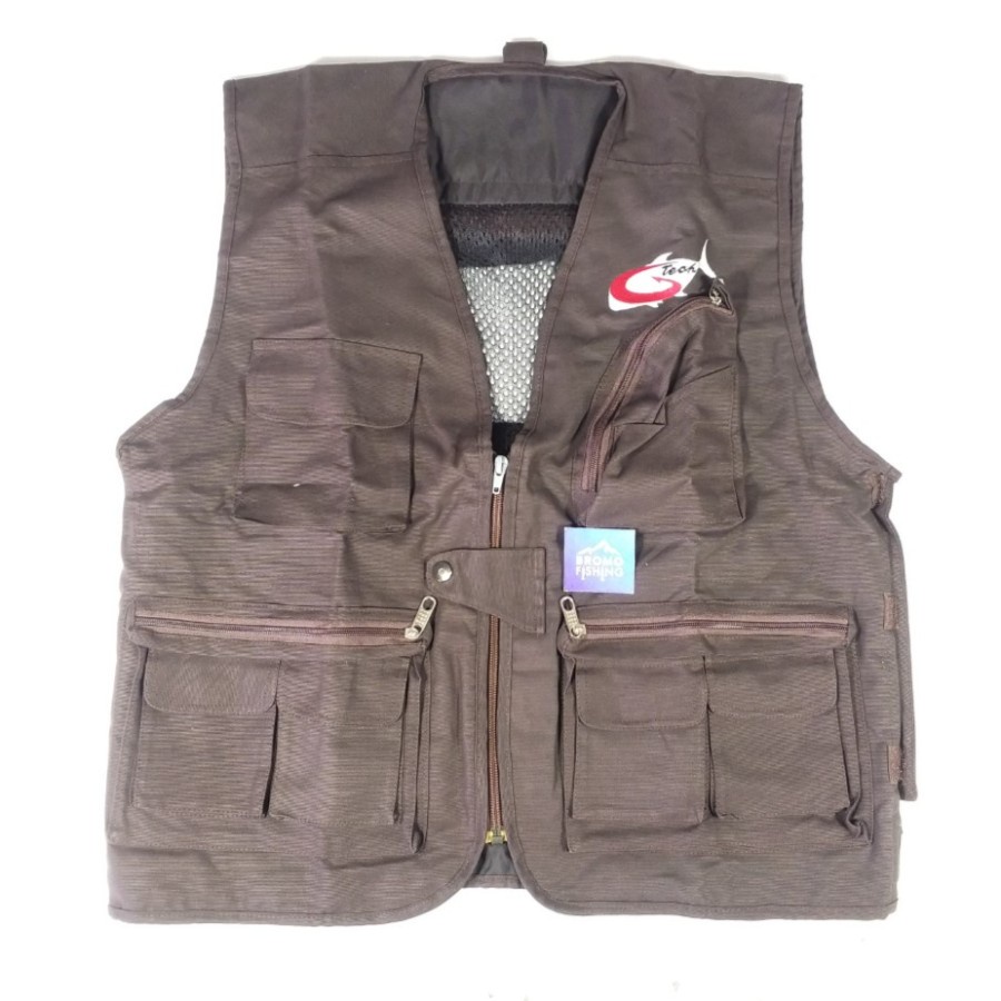 Jual Rompi Mancing G-TECH SHINO / jacket jaket vest gtech | Shopee ...