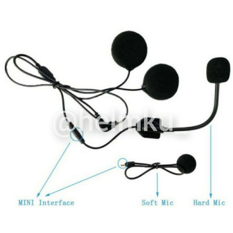 Jual Speaker Mic Intercom Maxto Soman M2 M2C MX1 M3 M3S | Shopee Indonesia
