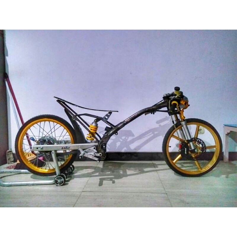Jual Frame / Rangka Satria Fu 200cc Tinggal Naik Mesin (rangka made in ...