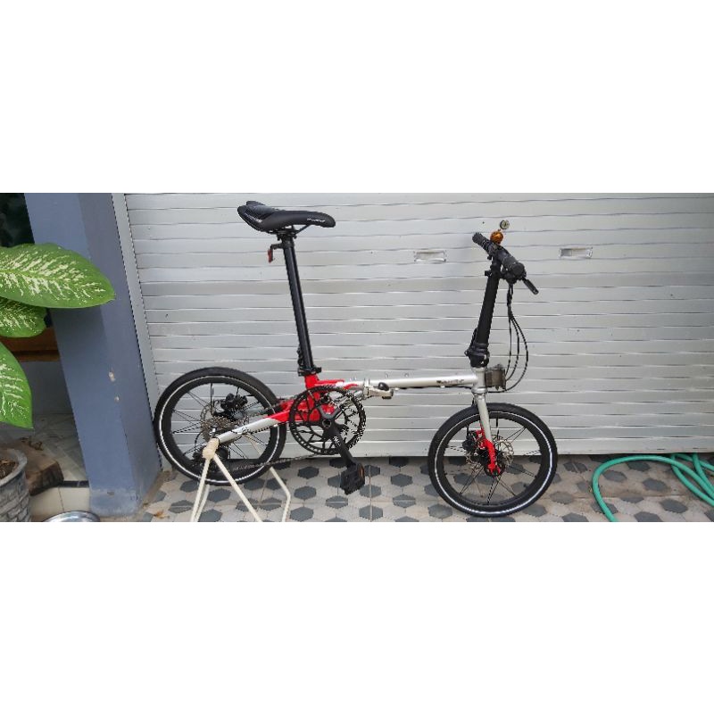 Jual Sepeda Lipat Element Troy X 10 speed Luce | Shopee Indonesia