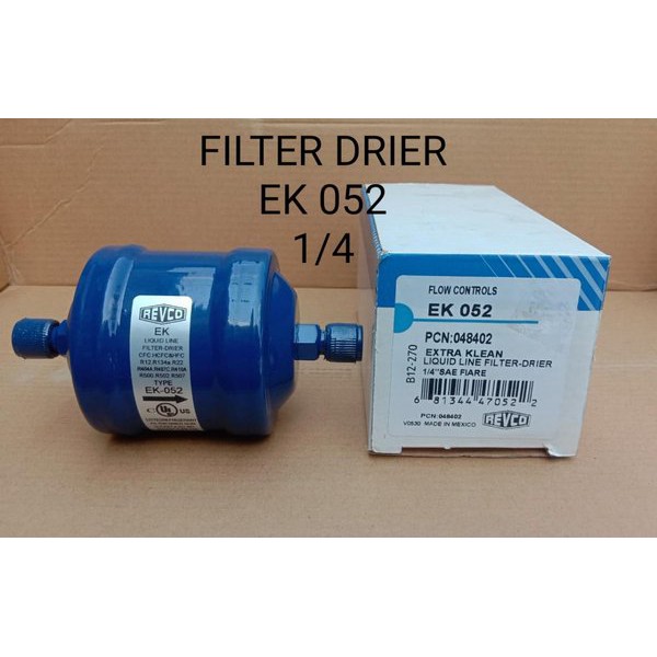 Jual Filter Drier Dryer Revco EK 052 1/4 SAE Flare | Shopee Indonesia