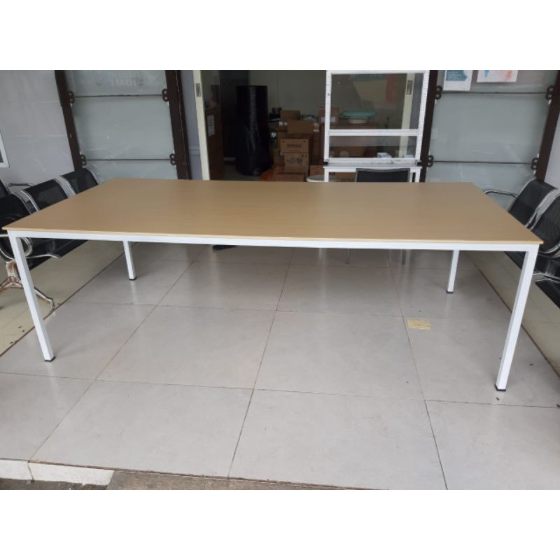 Jual meja kerja uk 115x240cm tinggi 75cm/meja kantor/meja rapat/modern ...