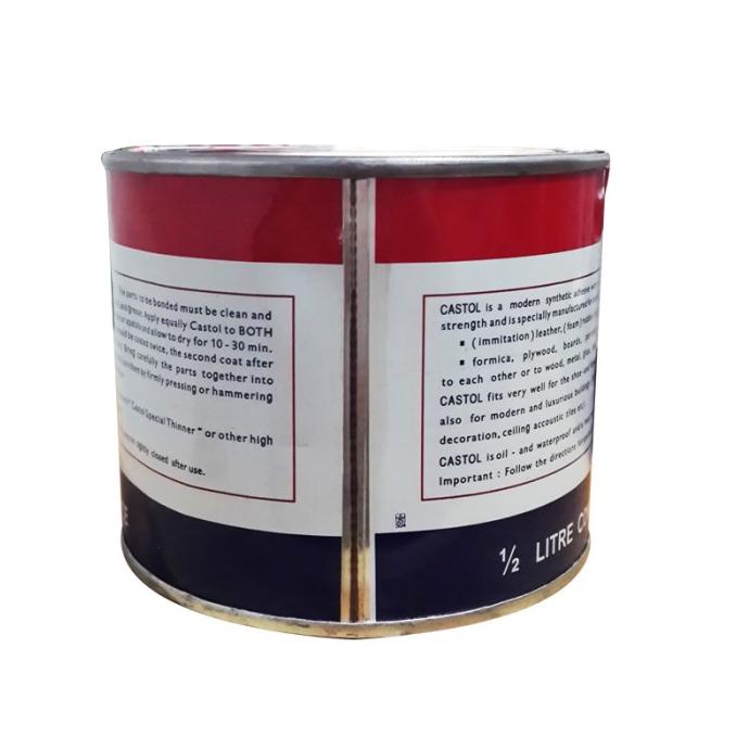 Jual Lem Castol Contact Adhesive Kaleng 1/2 Liter | Shopee Indonesia