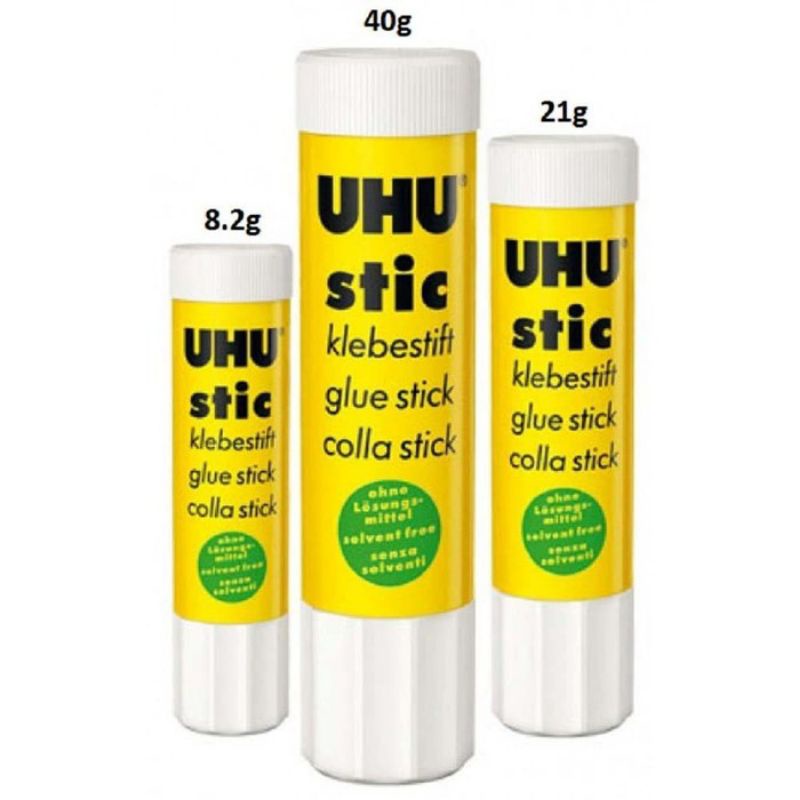 Jual Lem Stic/Glue Stick UHU 21grm ( 1pcs ) | Shopee Indonesia
