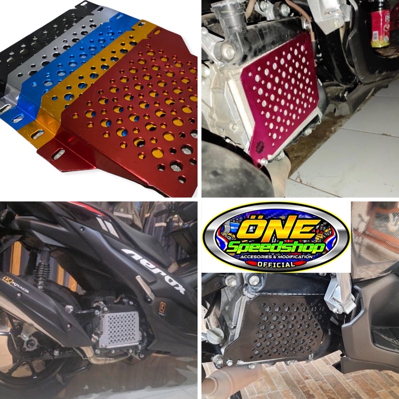 Jual TERMURAH Cover Radiator Aerox Nmax Lexi Tutup Radiator TRG ...