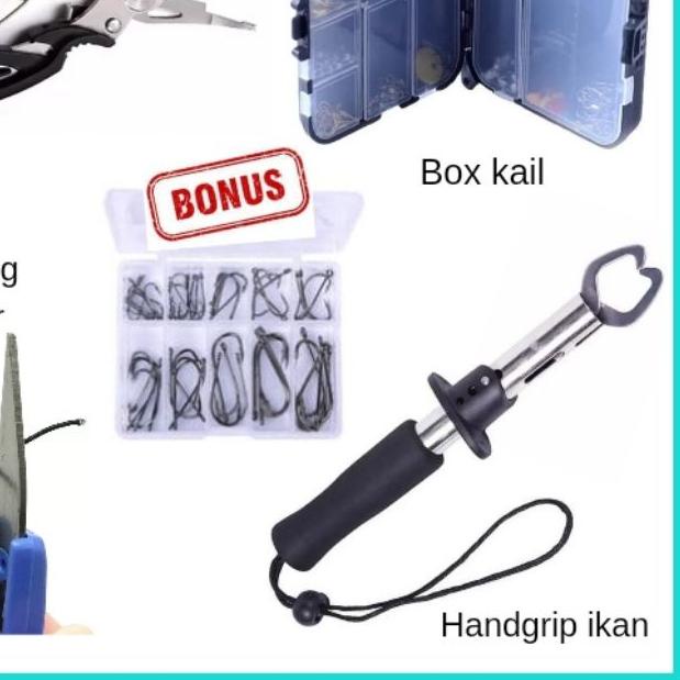 Jual Peralatan pancing set paket perlengkapan mancing ikan tas joran ...