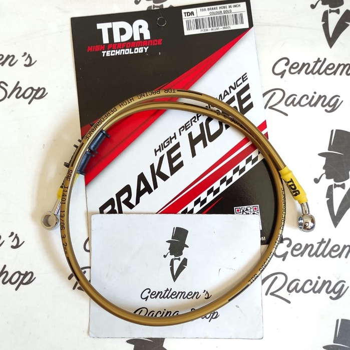 Jual TDR Selang Slang Rem 35 INCH / 90 cm Seri Colour / Warna GOLD ...