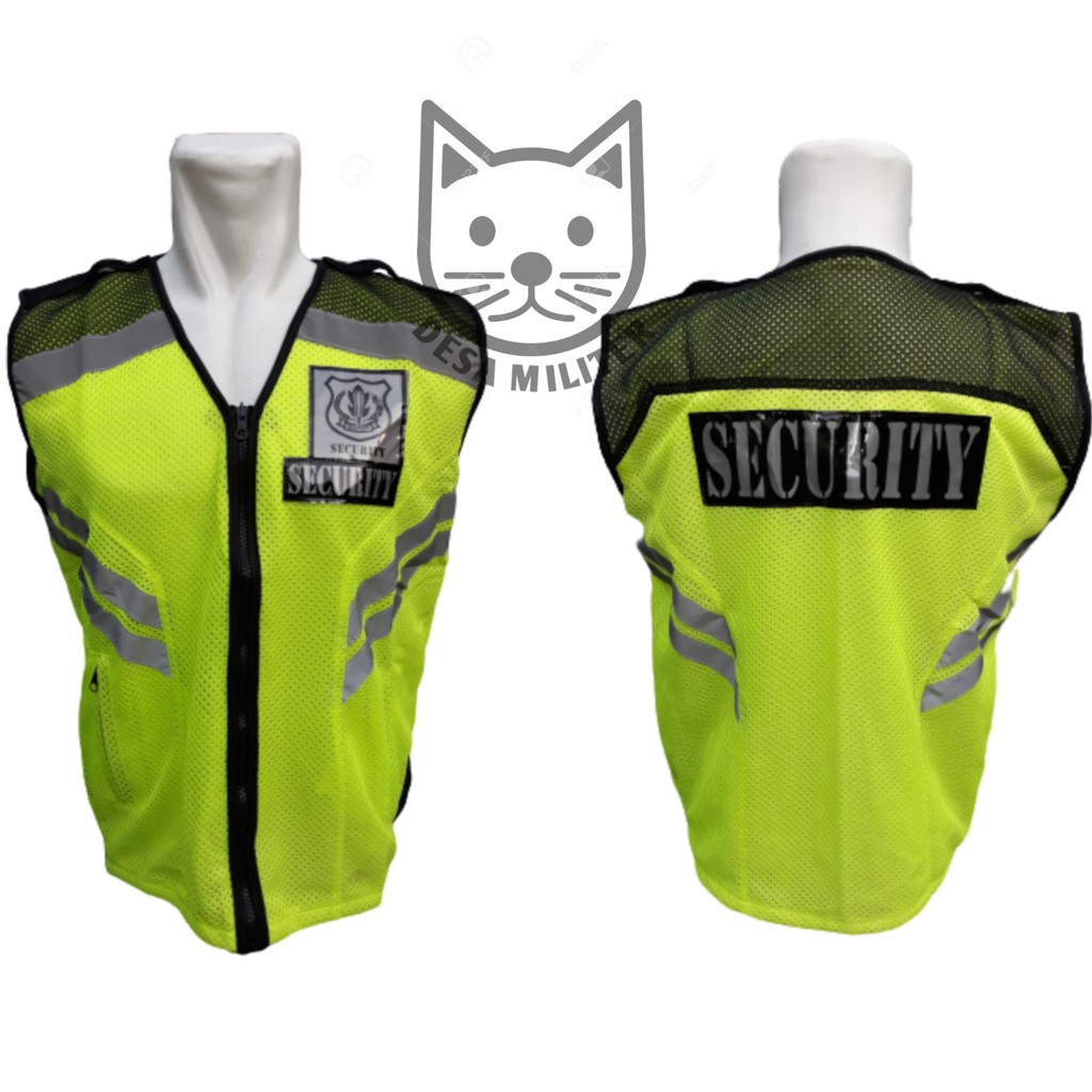 Jual Rompi Security Mesh Rusuk - Rompi Satpam - Rompi Security Model ...