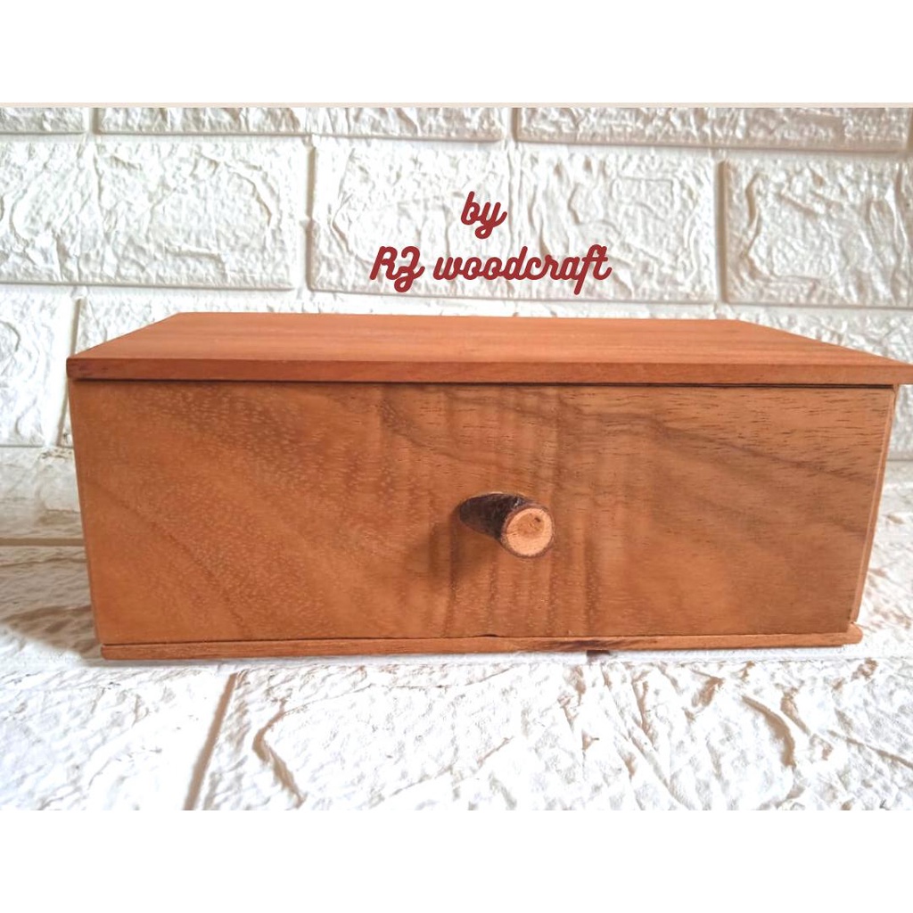 Jual kotak laci kayu mahoni | Shopee Indonesia