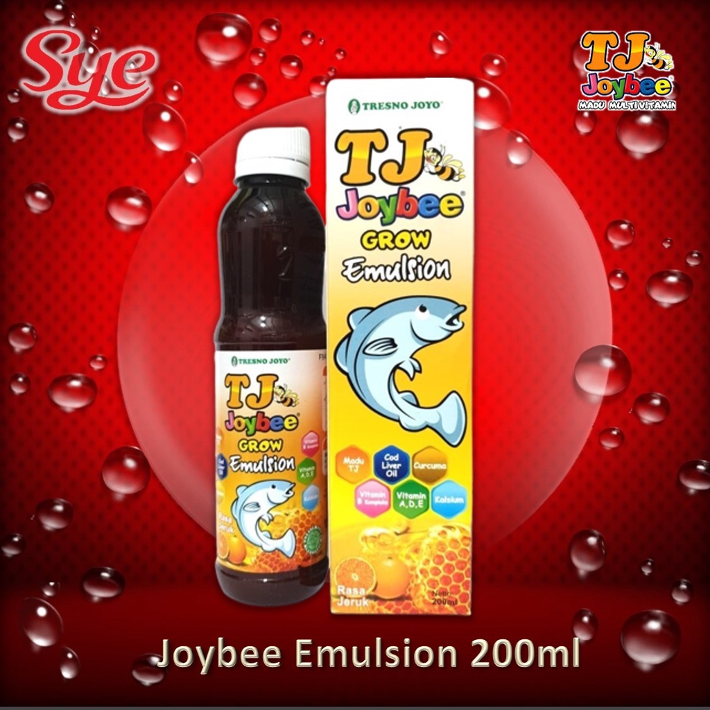 Jual Madu Tj Joybee Grow Emulsion 200Ml / Madu Joybee / Madu Tresnojoyo ...