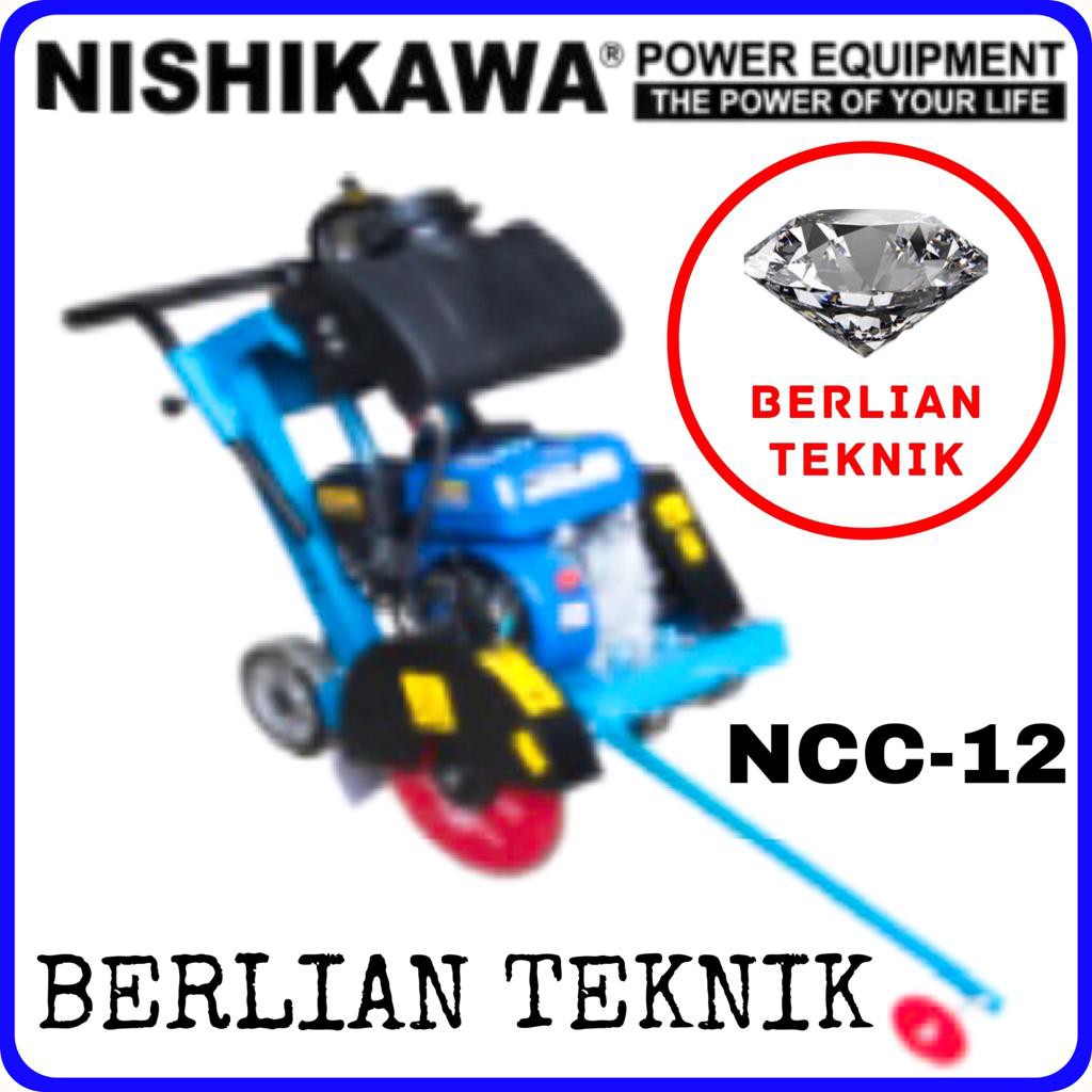 Jual Concrete Cutter Potong Aspal Nishikawa NCC 12 (Tanpa Mesin ...