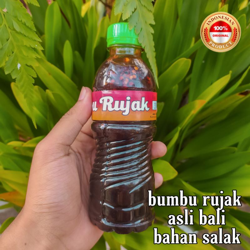 Jual Bumbu rujak asli bali/oleh oleh khas bali (400ml) | Shopee Indonesia